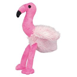 Trixie Hundespielzeug Flamingo aus Plüsch, 35 cm