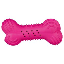 Trixie Knister-Knochen Hundespielzeug, 11 cm, zufällige Farbe