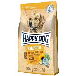 Happy Dog NaturCroq Geflügel pur & Reis, 1kg