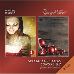 Special Christmas Songs (1 & 2)-Weihnachtsmusik - Linda Heins, Sabine Murza, Anya, Gemafreie Musik. (CD)