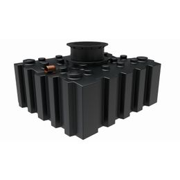 GreenLife Regenwasser-Flachtank 3.000 l mit Ausgleichsdom und begehbarer Abdeckung