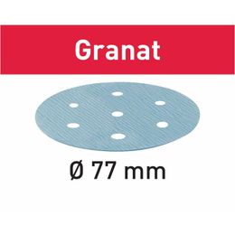 FESTOOL - Schleifscheibe stf d 77/6 P1000 GR/50 Granat