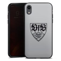 DeinDesign iPhone Xr Handy Silikon H&uuml;lle Case schwarz Handyh&uuml;lle Logo Official Licensed Product Vfb Stuttgart