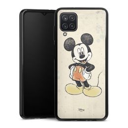 DeinDesign Galaxy A12 Handy Silikon H&uuml;lle Case schwarz Handyh&uuml;lle Water Colour Official Licensed Product