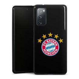 DeinDesign Galaxy S20 FE 5G Handy Silikon H&uuml;lle Case schwarz Handyh&uuml;lle Star Fc Bayern M&uuml;nchen Fcb