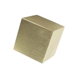 Qazqa Moderne Wandleuchte Gold - Cube - Gold/Messing