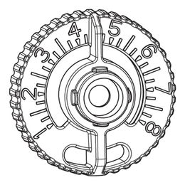 IMI Heimeier Einstellschlüssel für für V-exact II, Calypso TRV 3, Vekolux (Absperrschlüssel) 3670-01.142