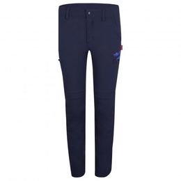 Trollkids - Kid's Kjerag Zip Off Pants - Trekkinghose Gr 134 blau