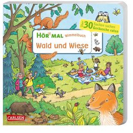 Wimmelbuch: Wald und Wiese / Hör mal (Soundbuch) Bd.22 - Julia Hofmann, Pappband