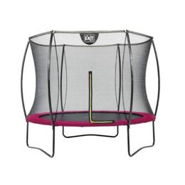 EXIT Silhouette Trampolin + Sicherheitsnetz 305 (10ft)Rosa