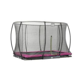 EXIT Silhouette Ground + Sicherheitsnetz Rechteckig 214x305 (7x10ft) Rosa