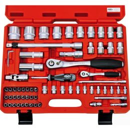 Famex 580-16 Profi Steckschl&uuml;sselsatz - Werkzeugkoffer 66-teilig