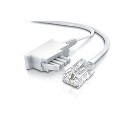 CSL Telefonkabel, TAE-F, RJ-45 (Ethernet) (3000 cm)