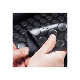 ANRO Gummimatte Bodenmatte Gummimatte Bodenbelag Noppen schwarz div. Größen