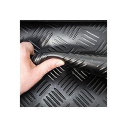 ANRO Gummimatte Bodenmatte Gummimatte Bodenbelag Riffelblech schwarz div. Größen