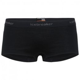 Icebreaker - Women's 200 Oasis Boy Shorts - Merinounterwäsche Gr XS schwarz