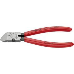 Knipex Kunststoff-Seitenschneider 160mm, 45° abgewinkelt, Knipex 72 11 160 Werkstatt Kunststoffseitenschneider ohne Facette 160 mm