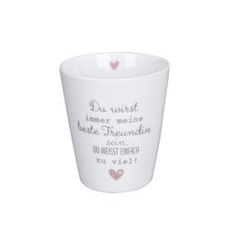 Krasilnikoff Happy Mug, Immer meine beste Freundin, 330 ml