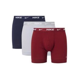 NIKE Underwear Boxershorts BOXER BRIEF 3PK (Packung, 3-St., 3er) mit NIKE Logo-Elastikbund, bunt