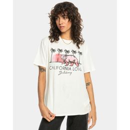 Billabong Damen T-Shirt &raquo;California Love&laquo; wei&szlig; S