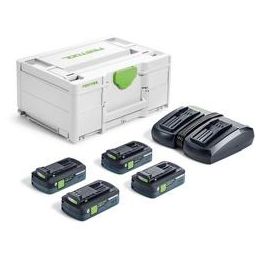 Zubehör FESTOOL Energie-Set SYS 18V 4x4,0/TCL 6 DUO