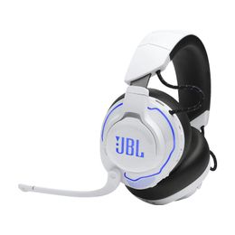 JBL Quantum 910 PWL, Over-ear Gaming Headset Bluetooth Weiß/Blau
