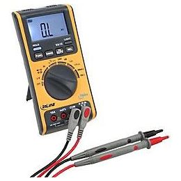 Inline Tragbares Multimeter 43116 Stromversorgung: Batterie Test Typ: Spannung, Strom, Frequenz, Temperatur, Diode, Kontinuität