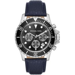 Chronograph Michael Kors "EVEREST, MK9091" Armbanduhren blau (dunkelblau) Herren Hochzeitsmode