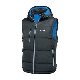 Uvex Arbeitsweste Thermo Steppweste schwarz, blau