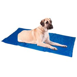 BURI Tierbett Kühlmatte für Haustiere 90x50cm Kühldecke Kühlkissen selbstkühlend