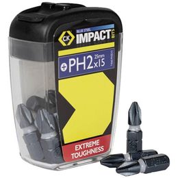 C.K Bit-Set Bits für Schlagschrauber 25 mm PH2