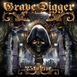 METALVILLE 25 To Live (2cd+Dvd/Digipak) - Grave Digger. (CD mit DVD)