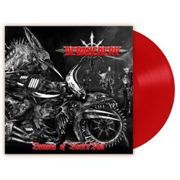 Massacre Demons Of Rock'N'Roll (Ltd. Red Vinyl) - Blood God, Debauchery. (LP)