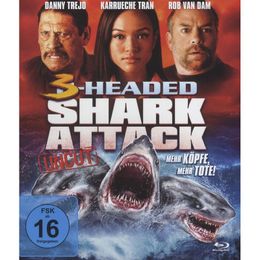 3-Headed Shark Attack - Mehr Köpfe = mehr Tote! (Blu-ray)