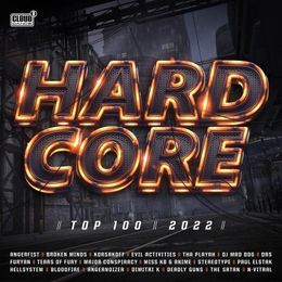 CLOUD NINE Hardcore Top 100 - 2022 - Various. (CD)