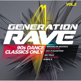 Generation Rave Vol.2-90s Dance Classics Only - Various. (CD)
