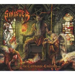 Massacre The Carnage Ending - Sinister. (CD)