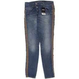 PLEASE Damen Jeans, blau