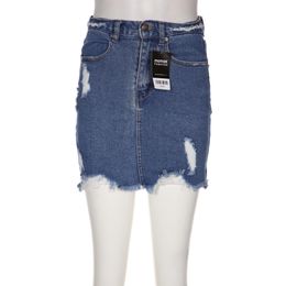 Pull&Bear Pull & Bear Damen Rock, blau, Gr. 36