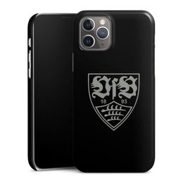 DeinDesign iPhone 12 Pro Handy Premium Case Smartphone Handyh&uuml;lle Schutzh&uuml;lle gl&auml;nzend Official Licensed Product Vfb Stuttgart Logo Premium Case