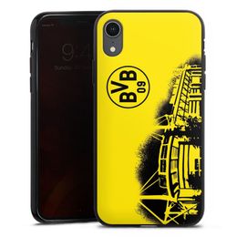 DeinDesign iPhone Xr Handy Silikon H&uuml;lle Case schwarz Handyh&uuml;lle Stadium Bvb Borussia Dortmund