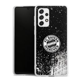 DeinDesign Galaxy A33 5G Handy Silikon H&uuml;lle Case transparent Handyh&uuml;lle Fcb Fc Bayern M&uuml;nchen Official Licensed Product Silikon Case