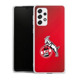 DeinDesign Galaxy A33 5G Handy Silikon H&uuml;lle Case transparent Handyh&uuml;lle 1. Fc K&ouml;ln Effzeh Official Licensed Product Silikon Case