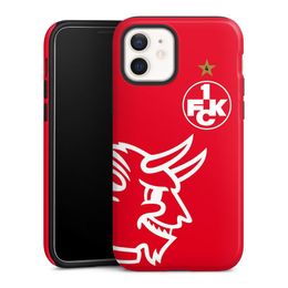 DeinDesign iPhone 12 mini Handy Panzer Handyh&uuml;lle robuste Outdoor H&uuml;lle Schutzh&uuml;lle gl&auml;nzend Devil Star 1. Fc Kaiserslautern Tough Case