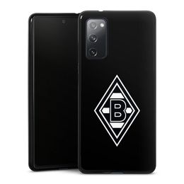 DeinDesign Galaxy S20 FE Handy Silikon H&uuml;lle Case schwarz Handyh&uuml;lle Coat Of Arms Gladbach Borussia M&ouml;nchengladbach