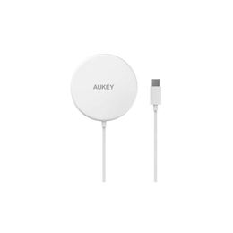 Aukey Aircore Magnetic Wireless Charger 15W - White
