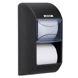 Katrin Toilettenpapierspender 104452 schwarz Kunststoff