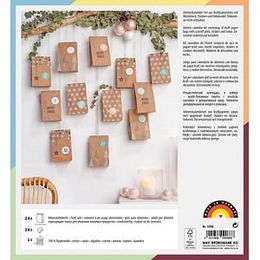 Folia Adventskalender NATURE mehrfarbig