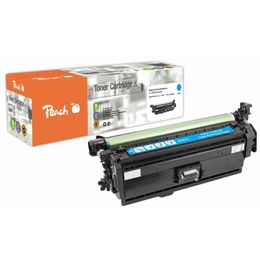 Peach HP 507 AC Toner cy ersetzt HP No. 507A C, CE401A f&uuml;r z.B. HP LaserJet Enterprise 500 color M 551 dn, HP LaserJet Enterprise 500 color M 551 n (wiederaufbereitet)