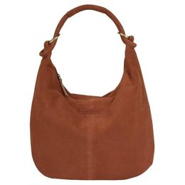 Bruno Banani Shopper, echt Leder, braun